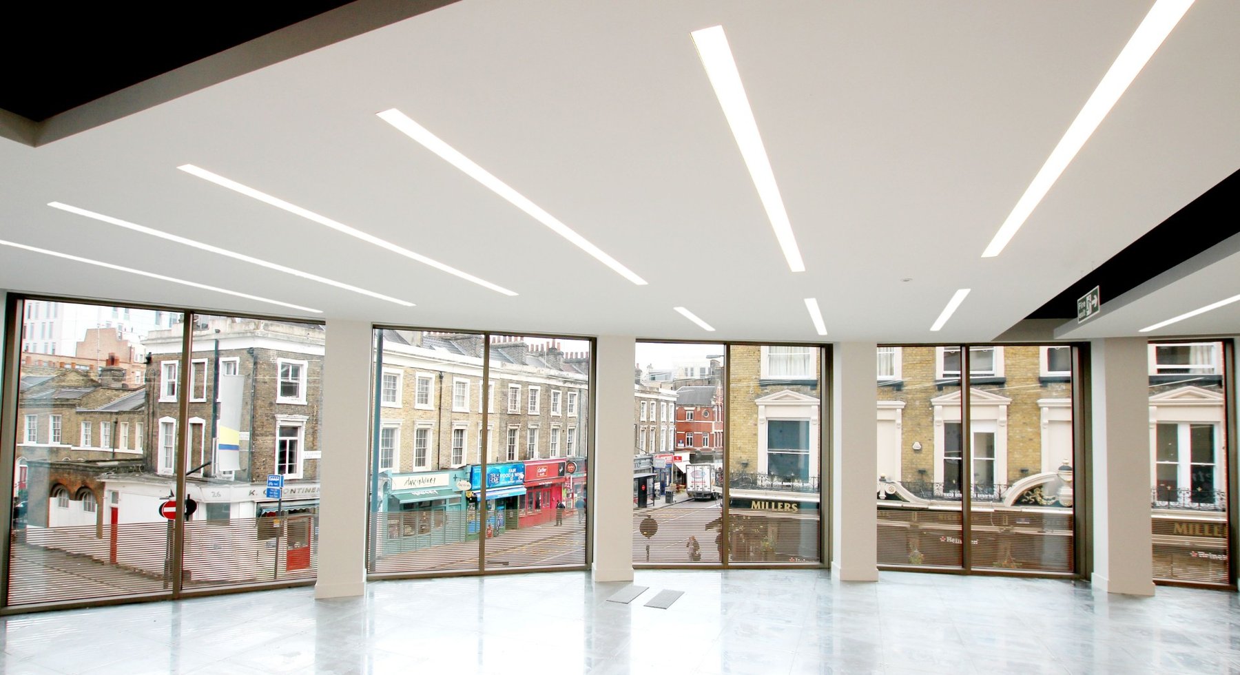 Types of commercial ceilings