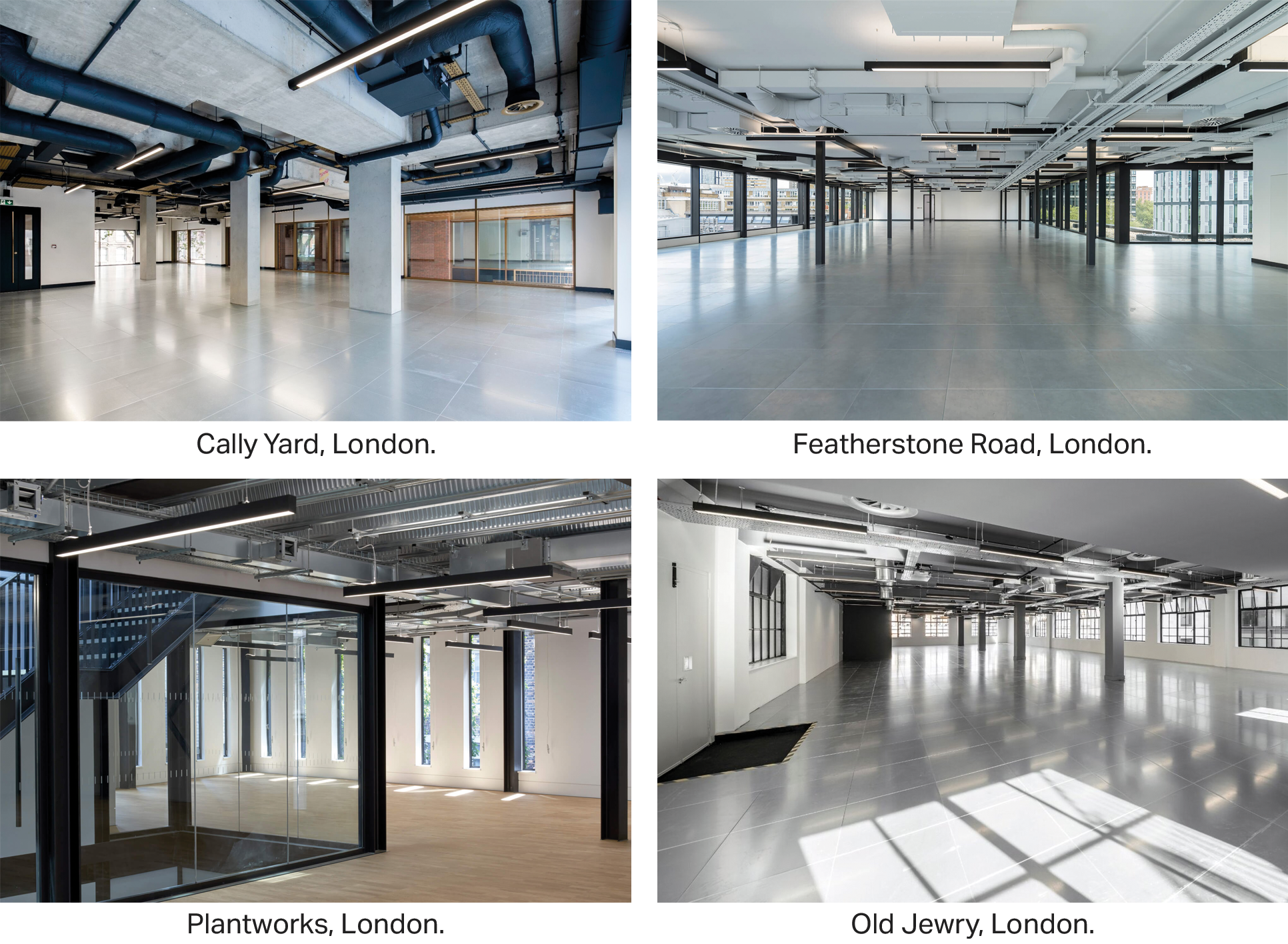 The Difference in Lighting for Shell and Core, CAT A and CAT B Fitout.