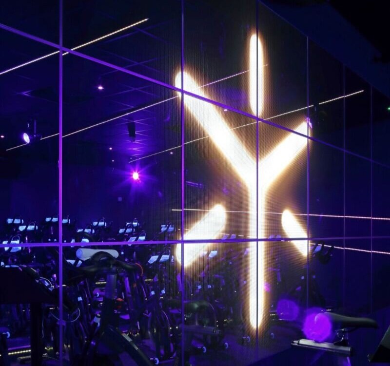 Bespoke Architectural Lighting for a Cycling Studio