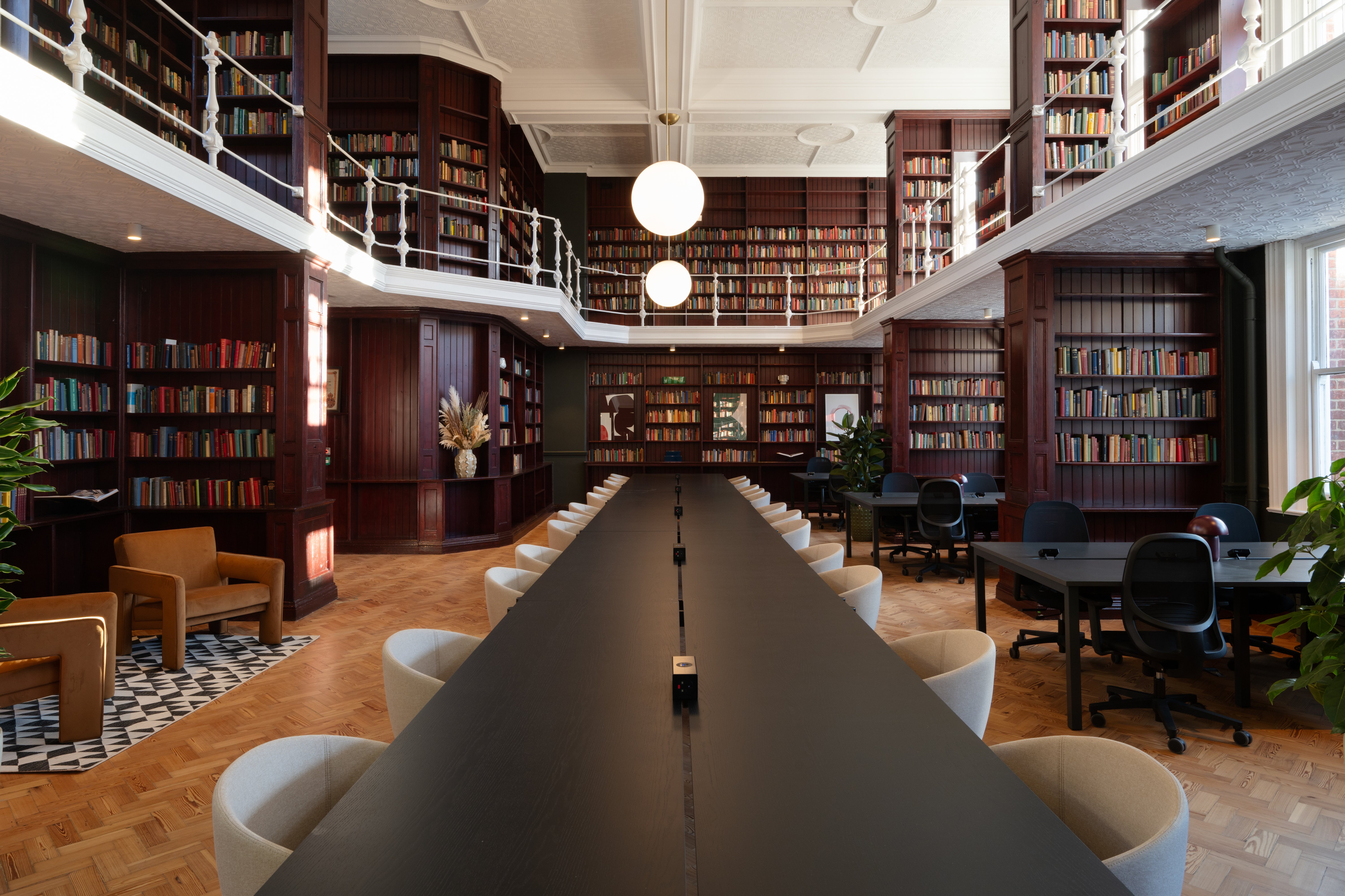 Linear lights for a refurbishment of a historical building
